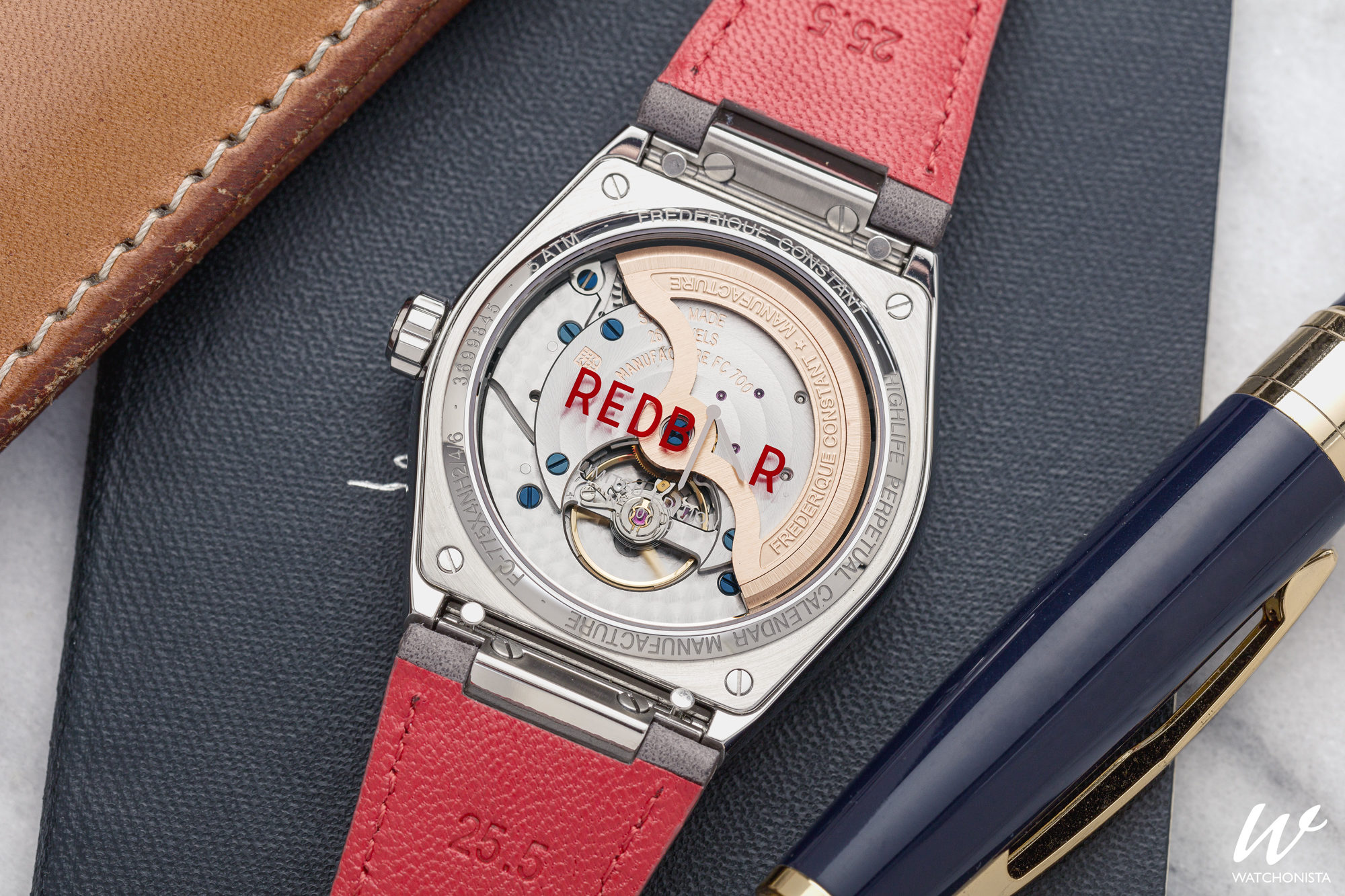 A Closer Look At The New Frederique Constant RedBar Highlife Limited ...