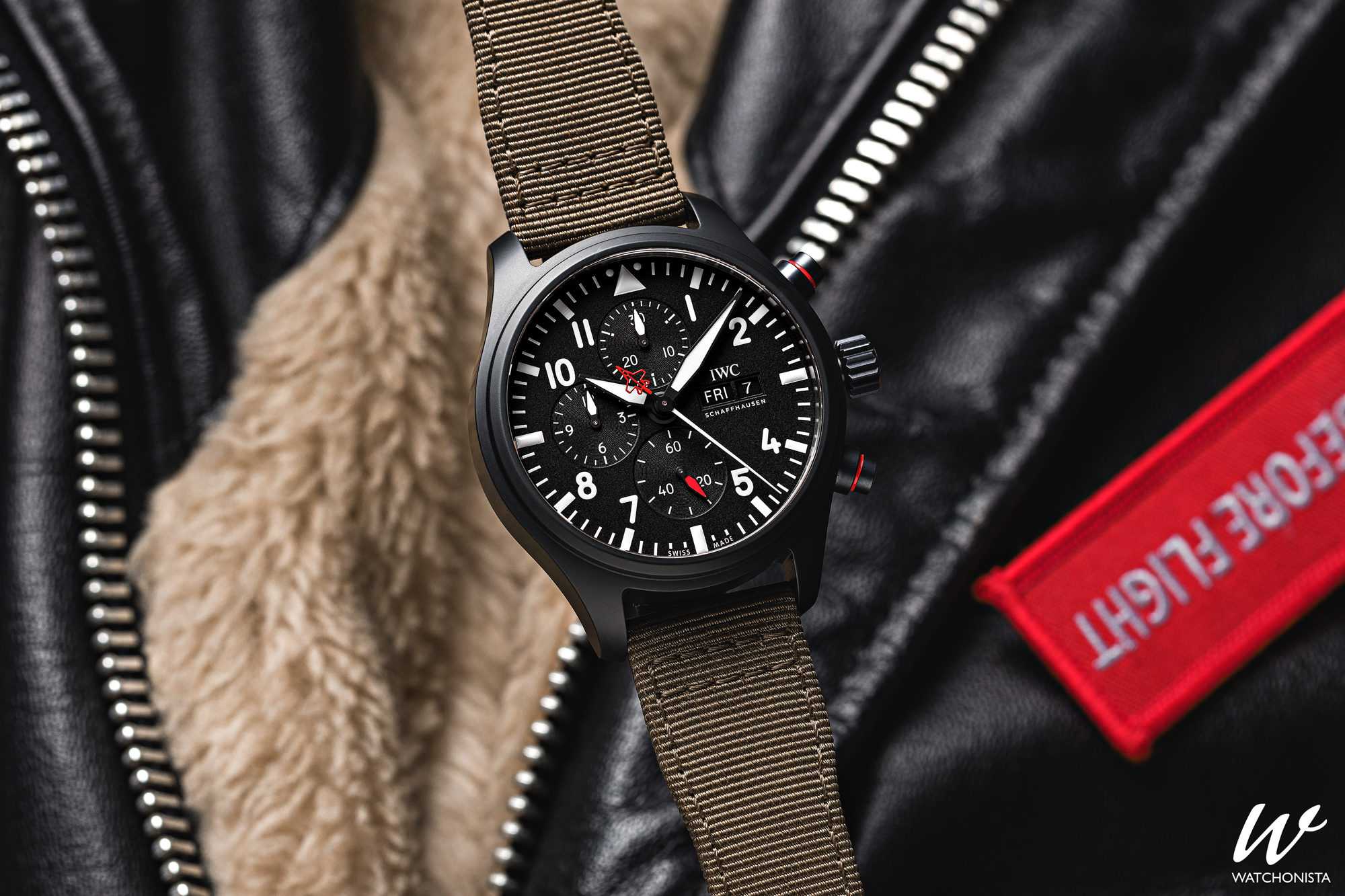 On The Flight Deck With The New IWC Pilot’s Watch Chronograph TOP GUN ...