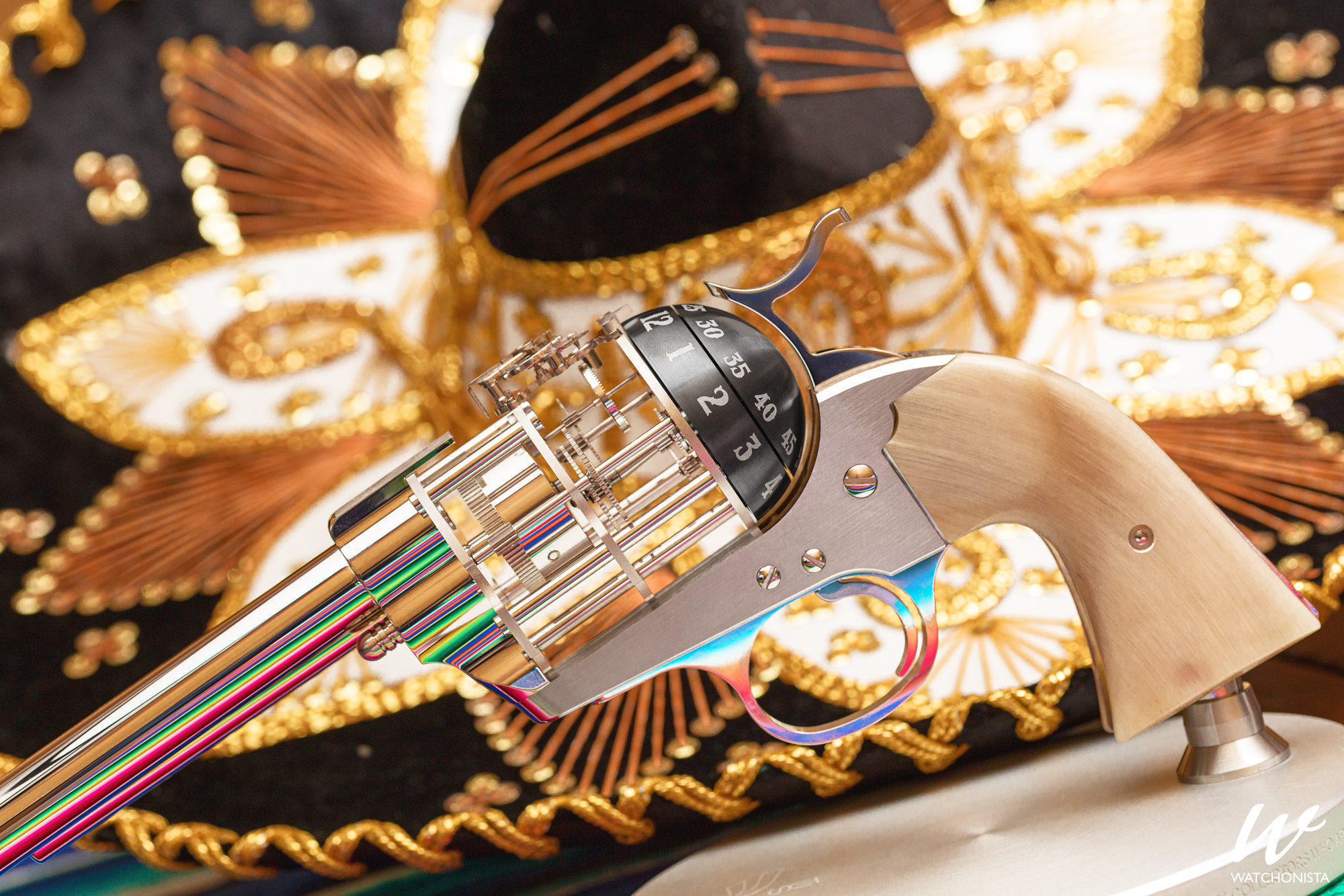 Horological Curiosity: The “Pistol” Table Clock By The Unnamed Society ...