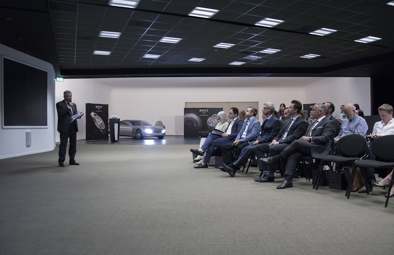 Presentation of the OTTANTASEI Tourbillon at the Pininfarina’s Design ...