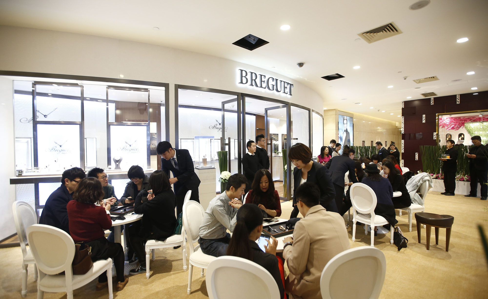 Grand Opening of the Breguet Boutique at Beijing Yintai Centre, China ...