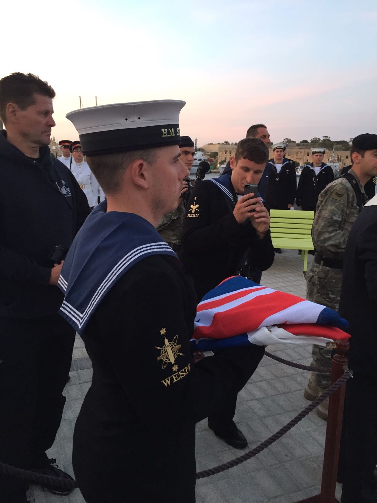 Bremont Ambassador Timmy Gambin Pays Tribute to the HMS Olympus on 75th ...