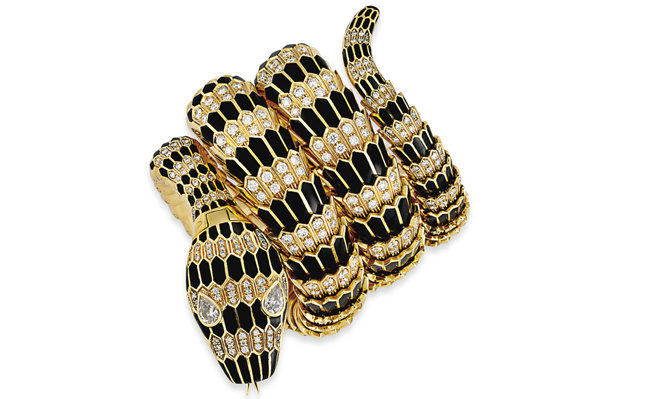 A rare BULGARI SERPENTI watch from 1965 set a new world record price at ...
