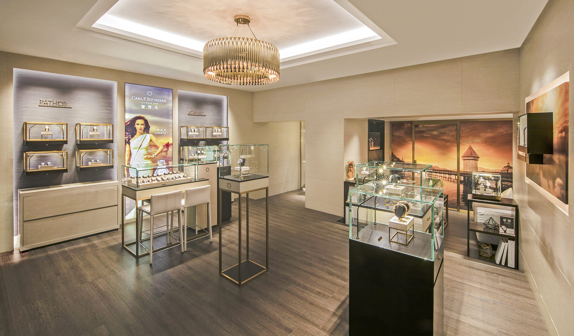 A golden moment: Carl F. Bucherer opens its first boutique in Shanghai ...