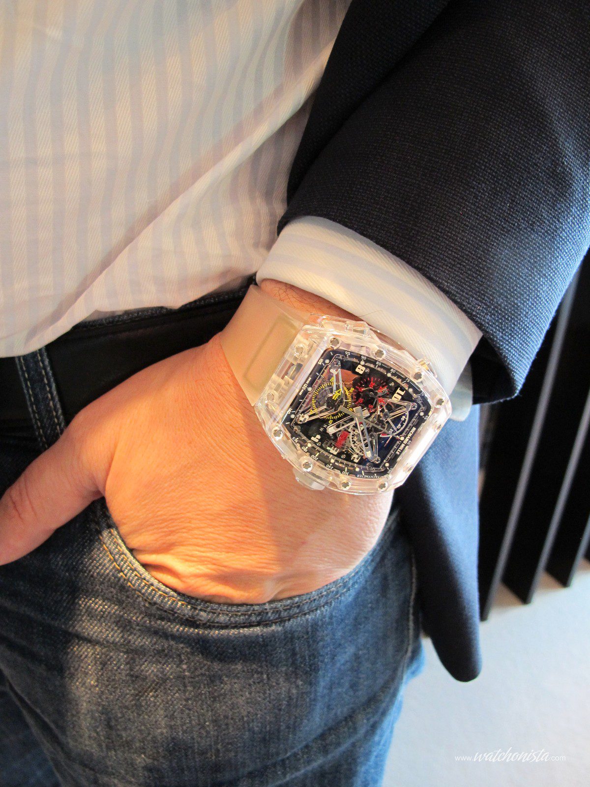 Richard Mille RM 056 - The quest for the all-sapphire | Watchonista