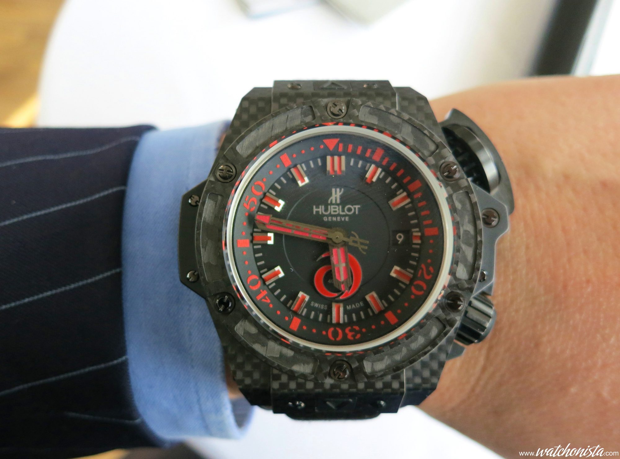 Hublot Oceanographic 4000 Alinghi | Watchonista
