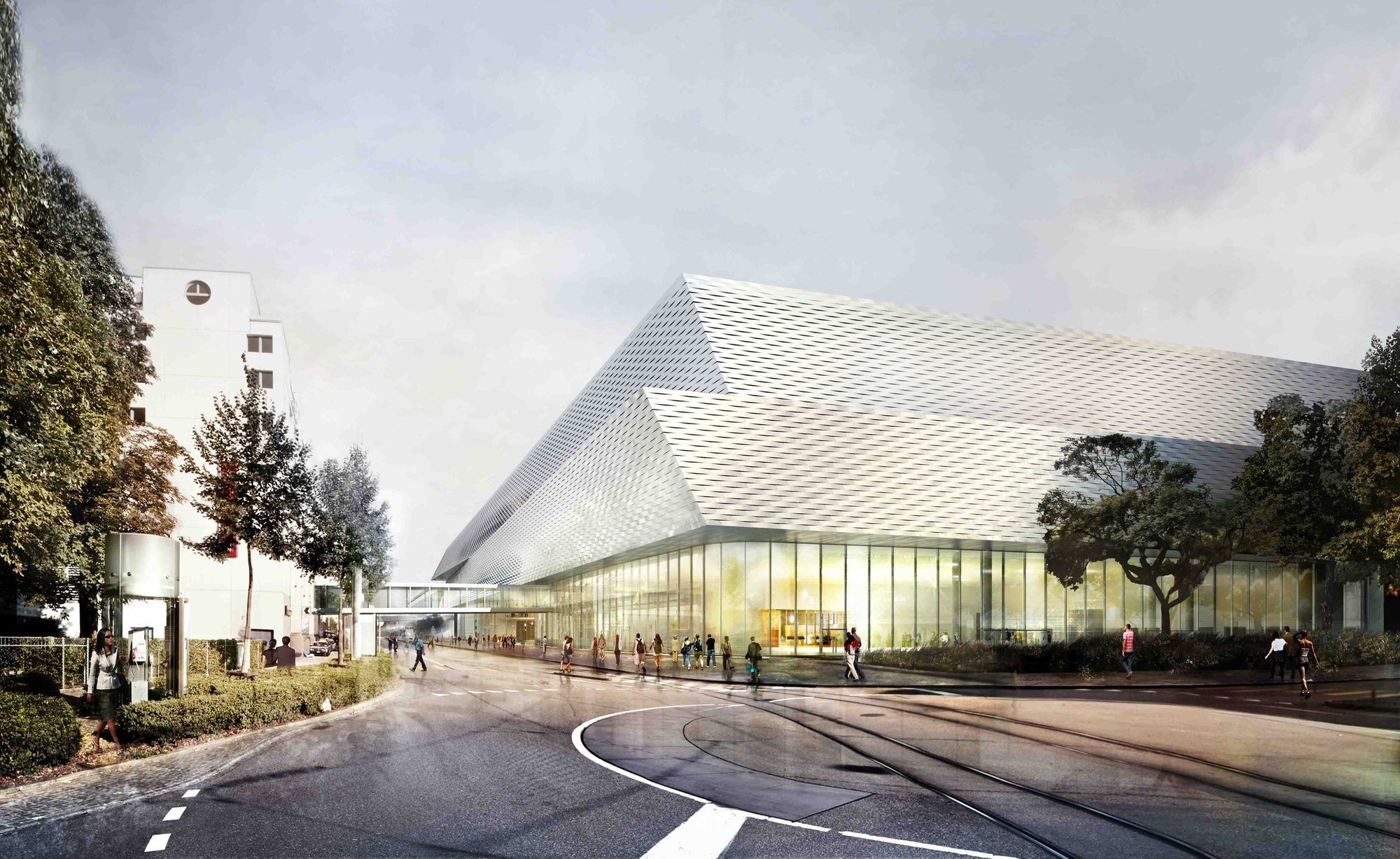 Finished and ready for use: the new hall complex for BASELWORLD has ...