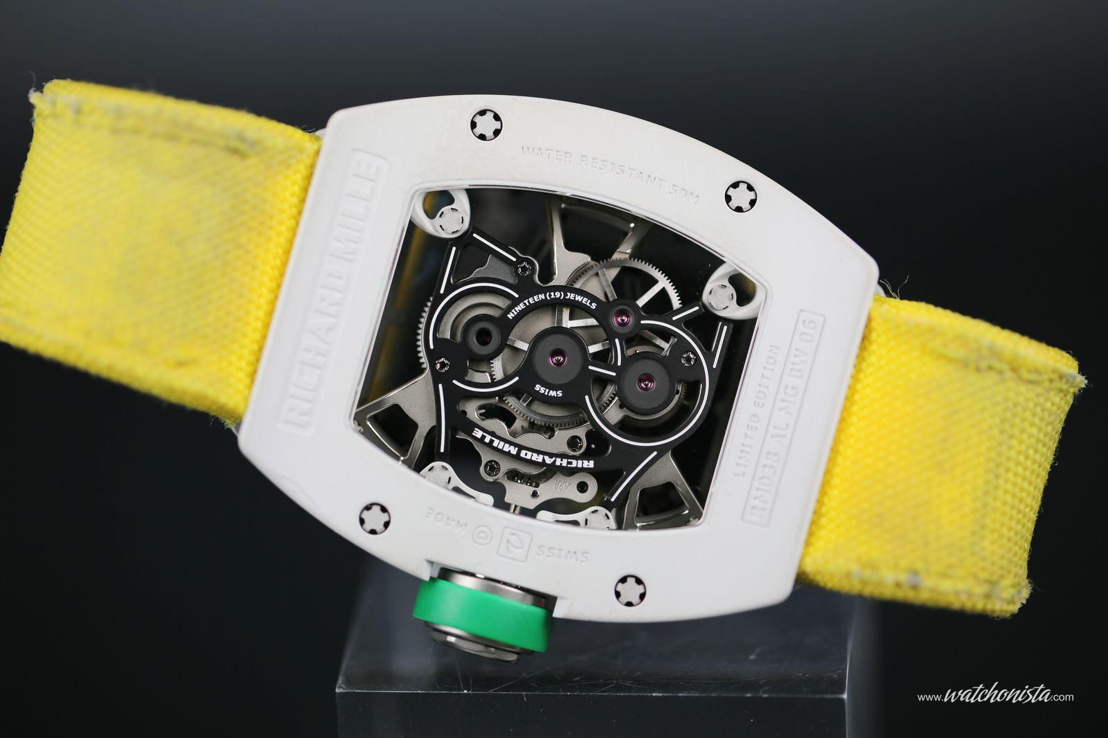 The prototype worn by Yohan Blake donated to Only Watch | Watchonista