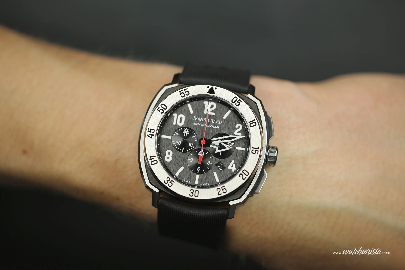 Multi-colored rubber wristwatches for the JEANRICHARD sport collections ...