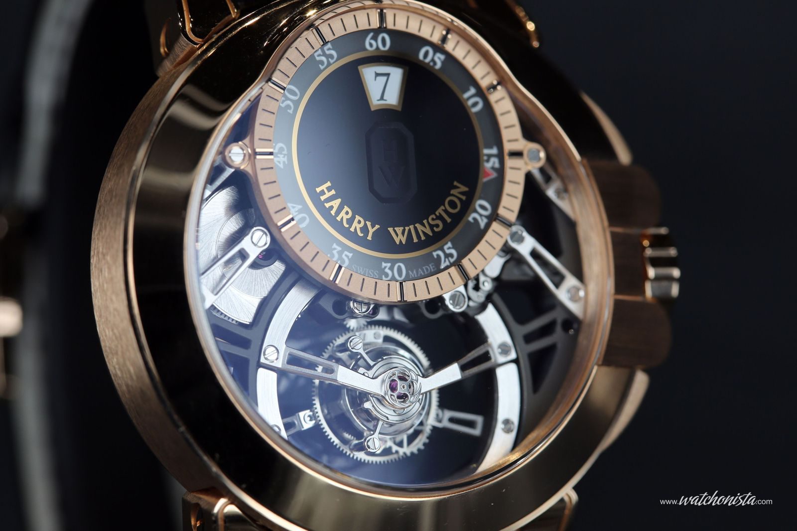 Ocean Tourbillon Jumping Hour, par Harry Winston | Watchonista