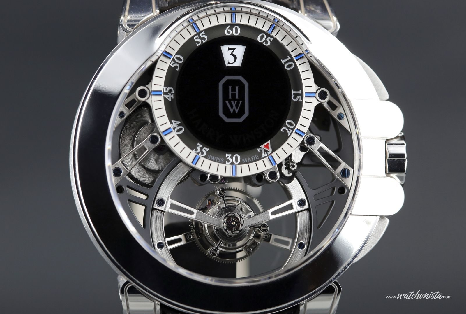 Ocean Tourbillon Jumping Hour by Harry Winston | Watchonista