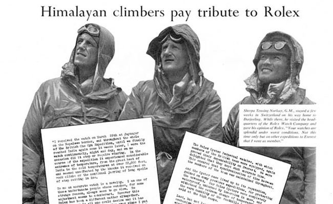 Curiosity about Rolex: The Explorer and the summit of Mount Everest ...
