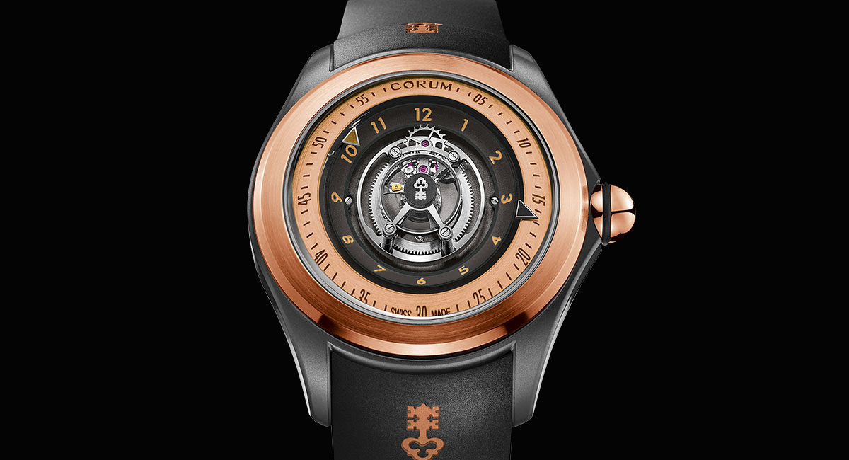 Corum Bubble accueille son premier tourbillon central | Watchonista
