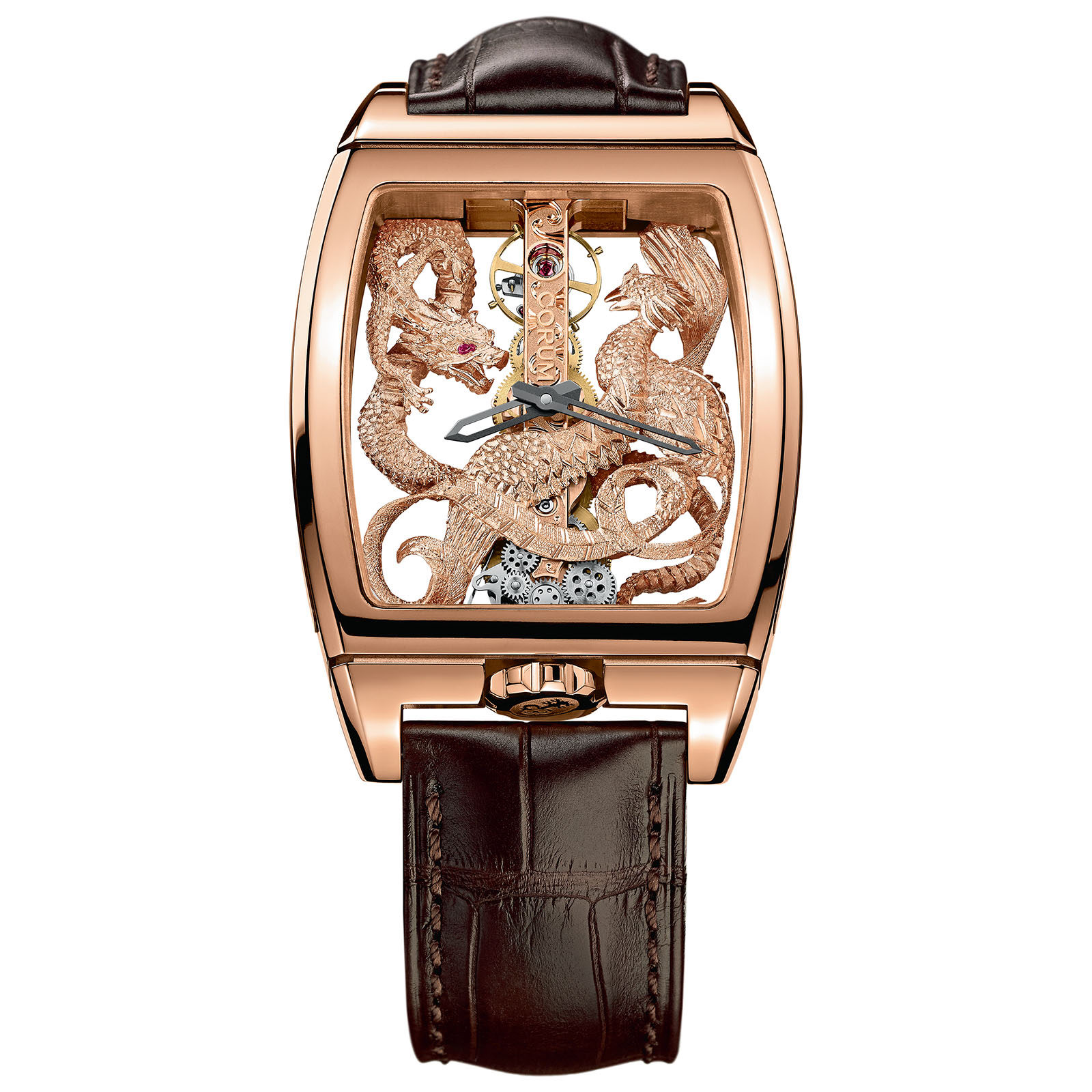 Corum Bridges Golden Bridge Dragon & Phoenix | Watchonista
