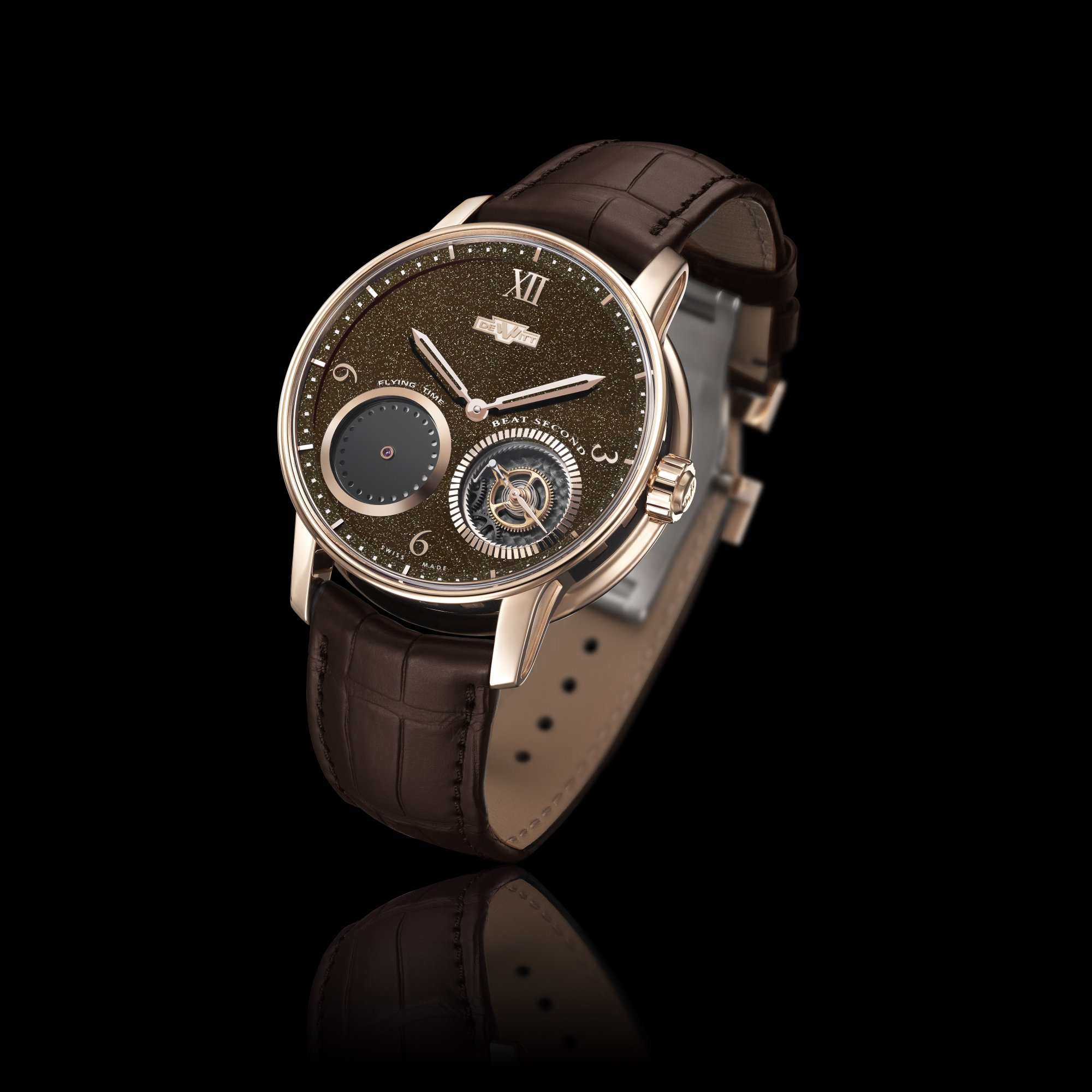 The Academia Out of Time model scintillates with gold in celebration of ...