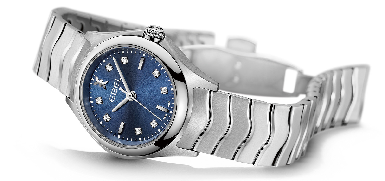 EBEL WAVE DÉVOILE SES TONS BLEUS | Watchonista