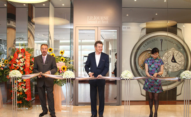 Official opening F.P. Journe boutique in Beijing, Yintai Centre ...