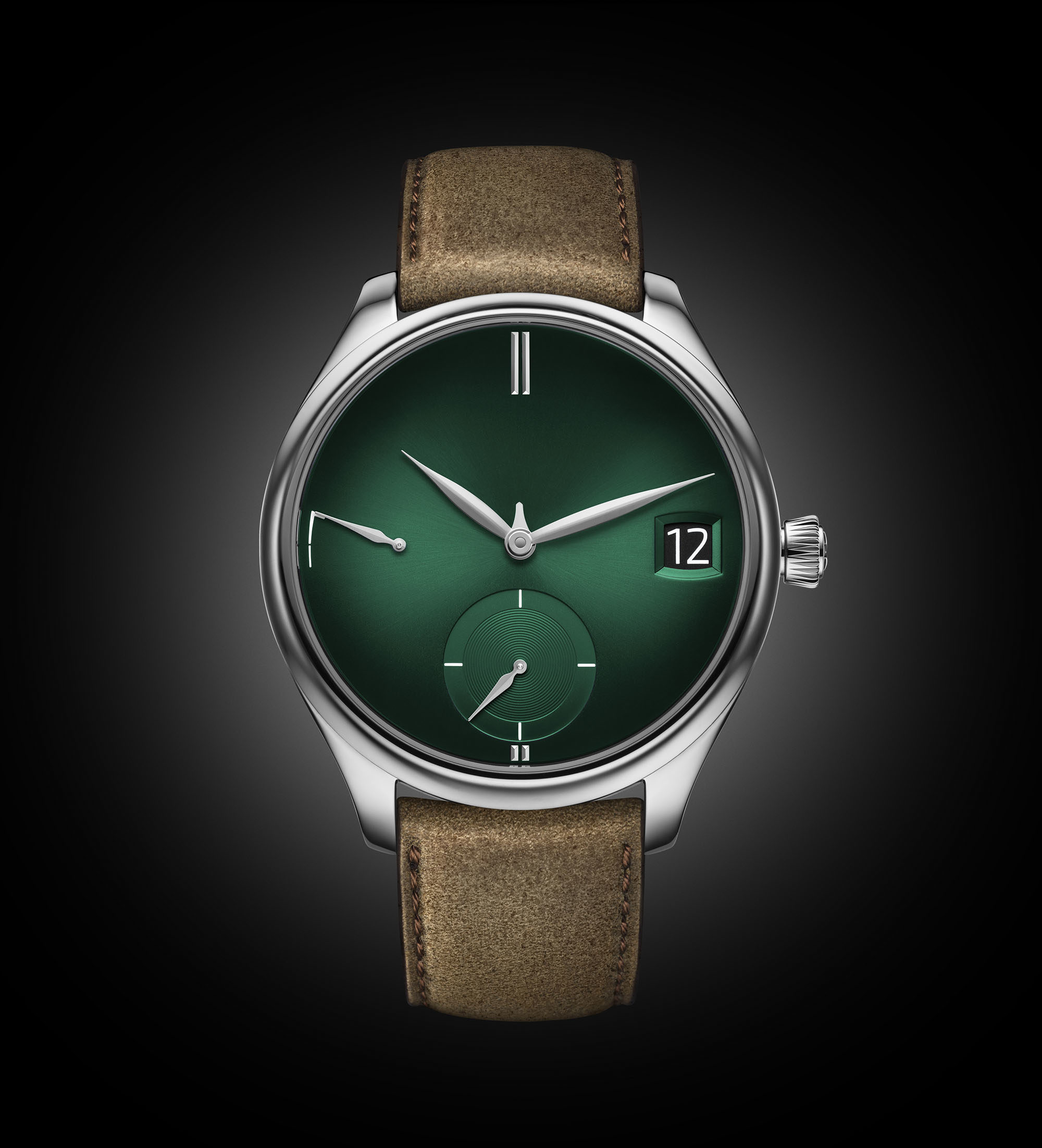 H. Moser & Cie. Endeavour Perpetual Calendar Purity Cosmic Green ...