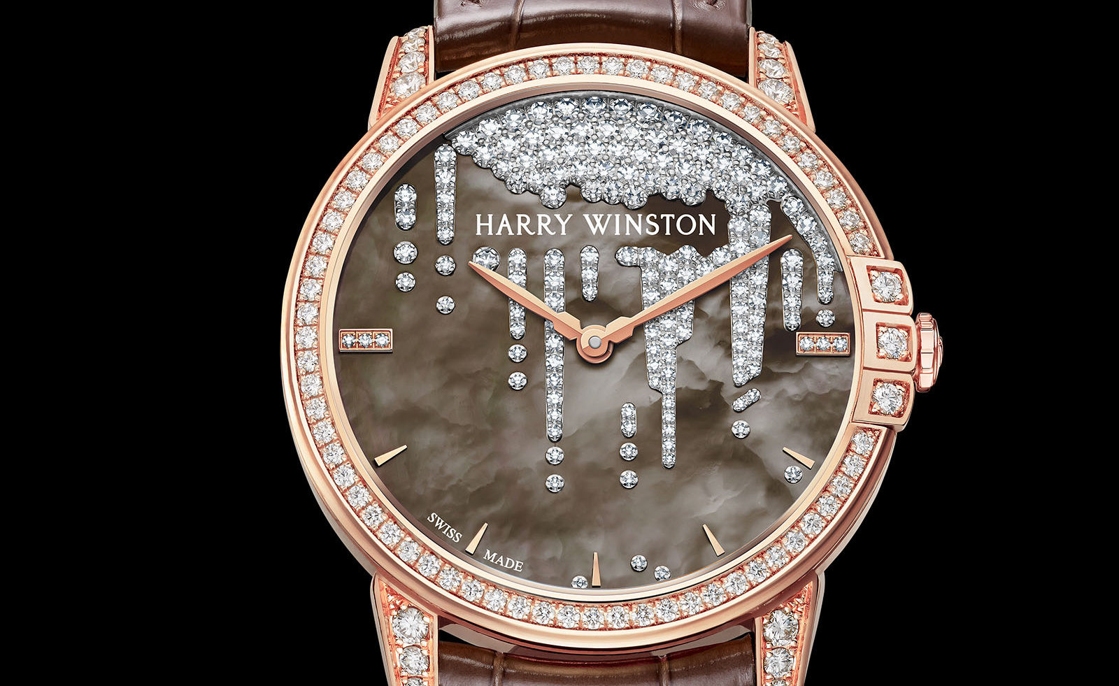 Harry Winston unveils the Midnight Diamond Stalactites Automatic 36mm ...