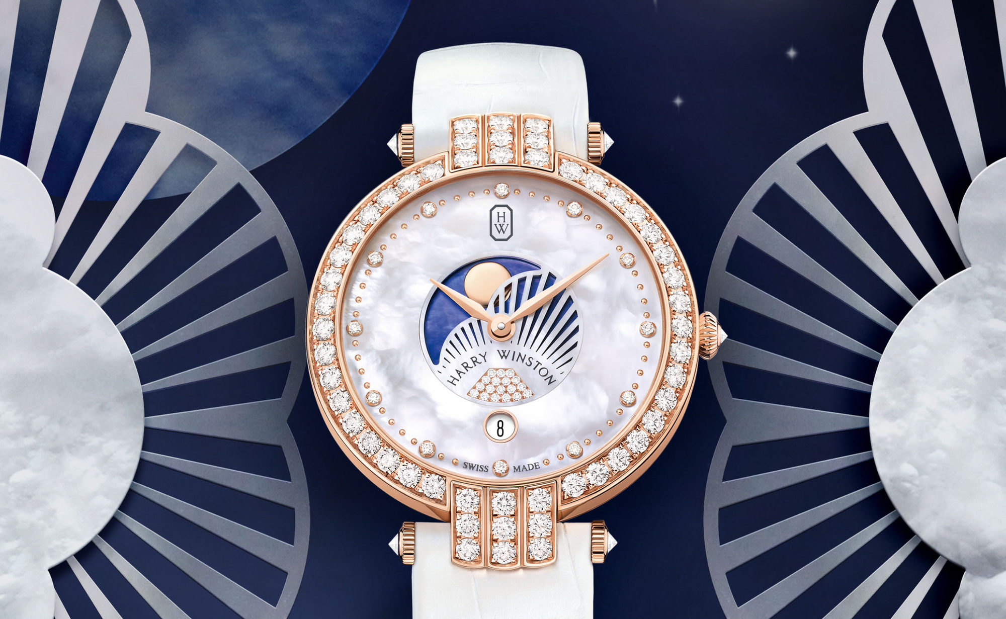 Harry Winston The Premier Collection: Premier Moon Phase 36mm | Watchonista