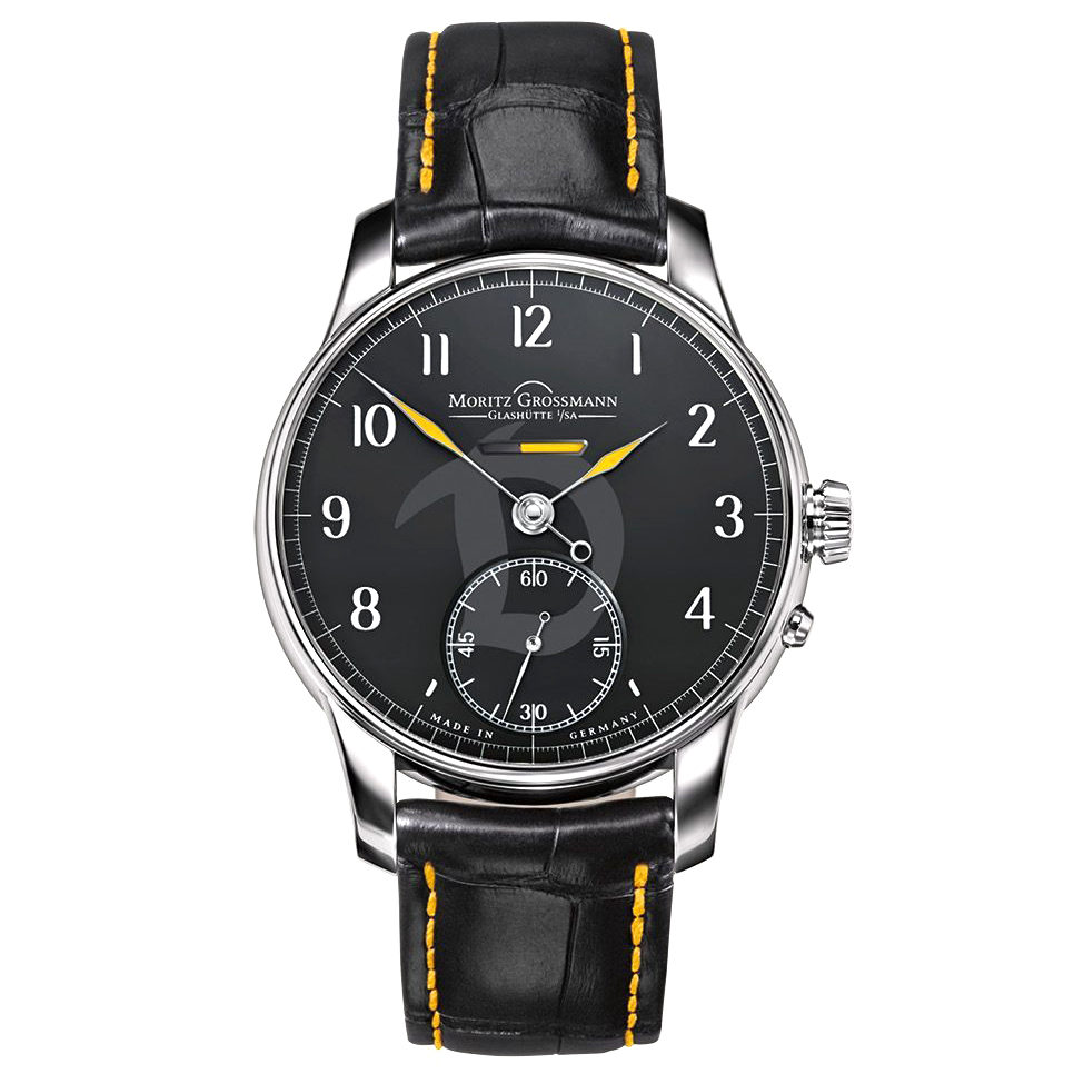 Moritz Grossmann Benu Power Reserve Black/Yellow | Watchonista