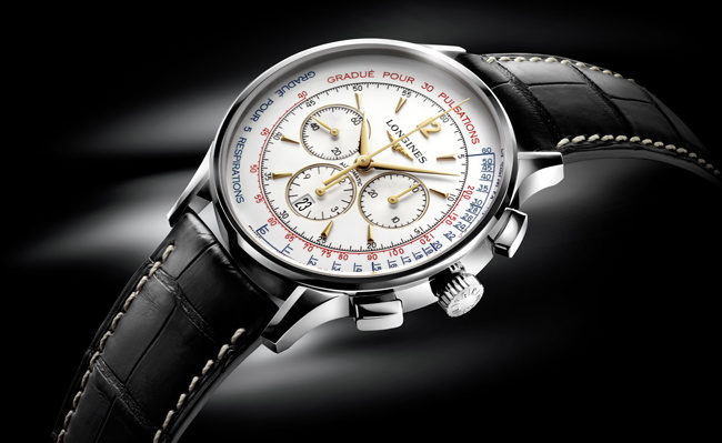 The Longines Asthmometer-Pulsometer Chronograph – Elegance in the ...