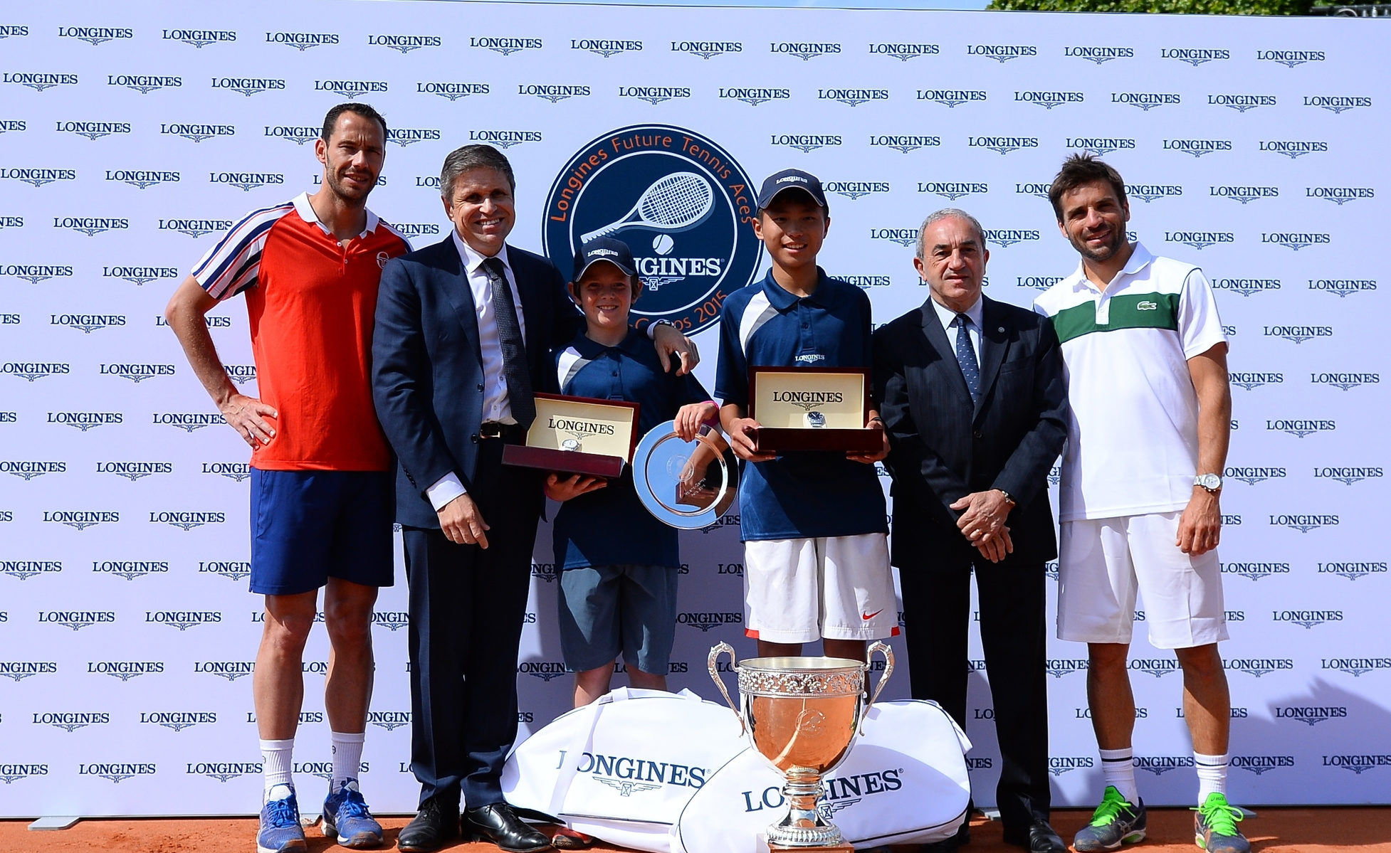 Chinese player Xiaofei Wang wins the Longines Future Tennis Aces 2015 ...
