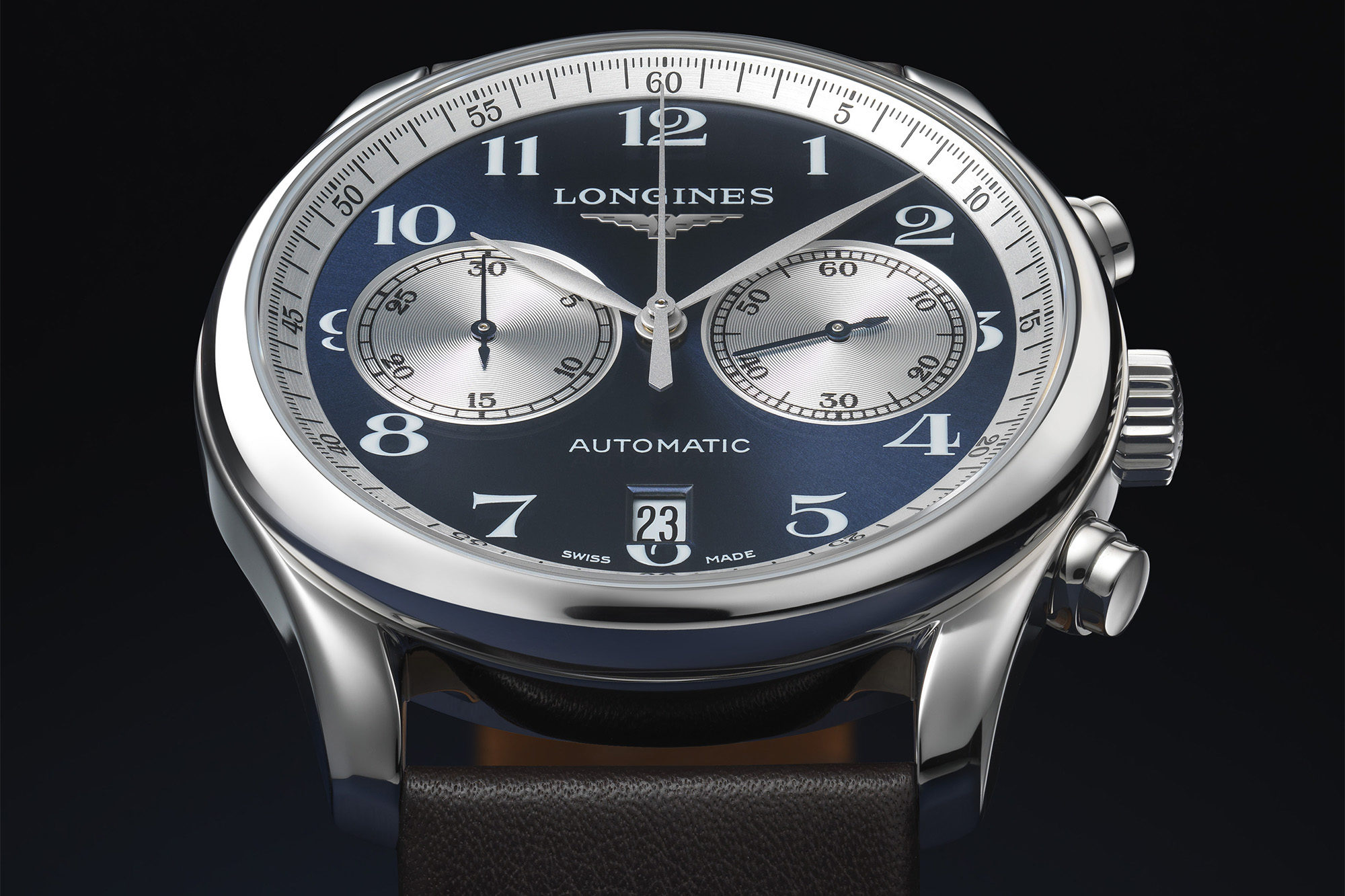Introducing The Longines Master Collection Chronograph Bucherer Blue ...