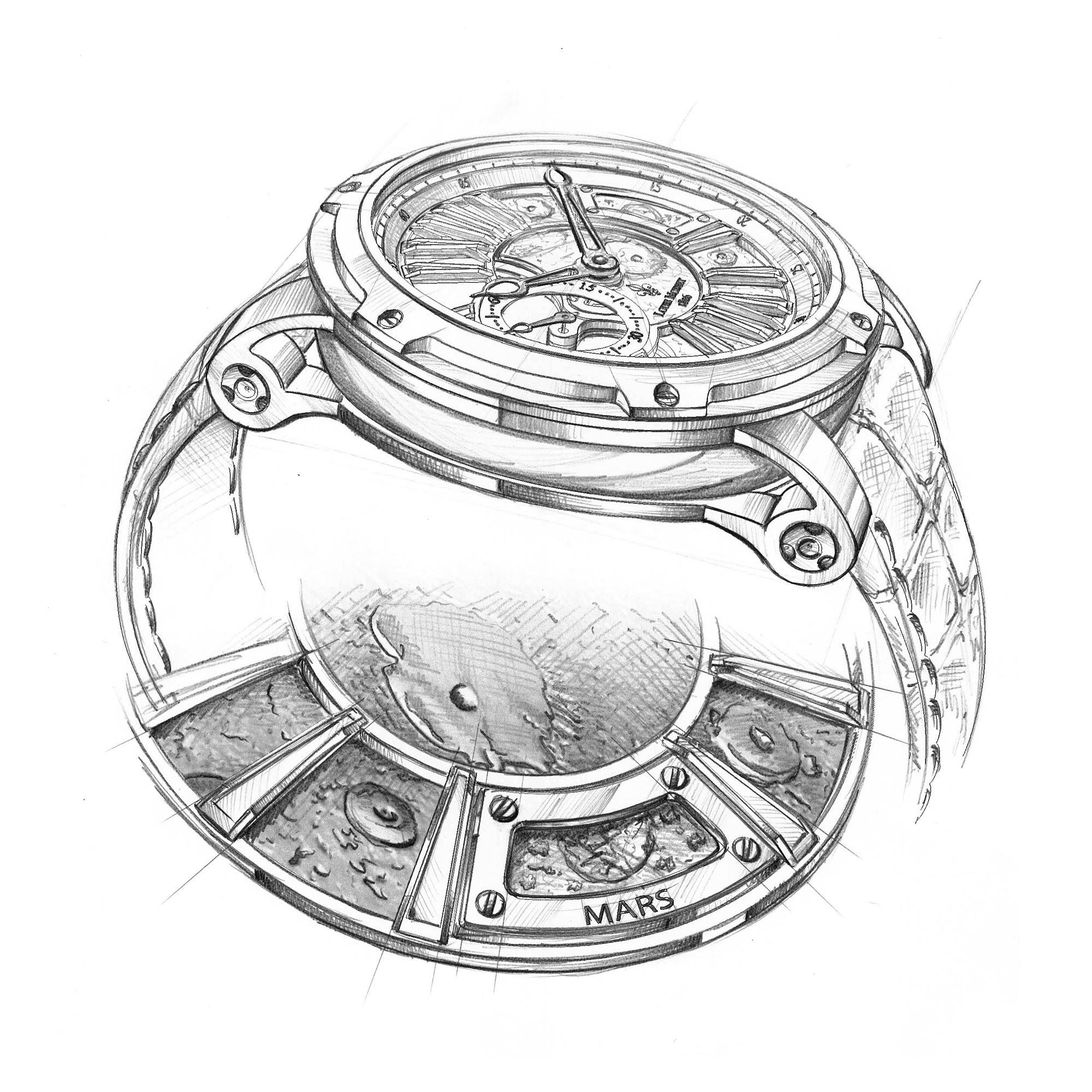 "Mars", Louis Moinet's Martian Odyssey | Watchonista