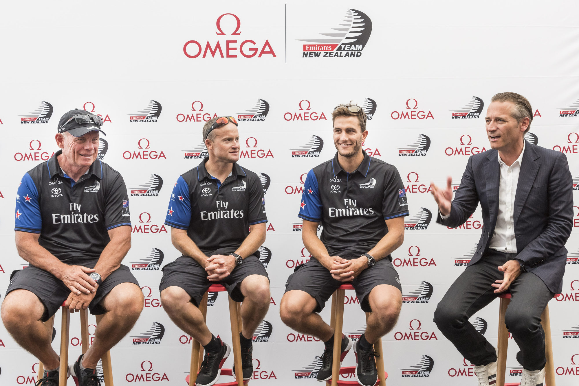 OMEGA Supports Emirates Team New Zealand at the 35th America's Cup | Omega