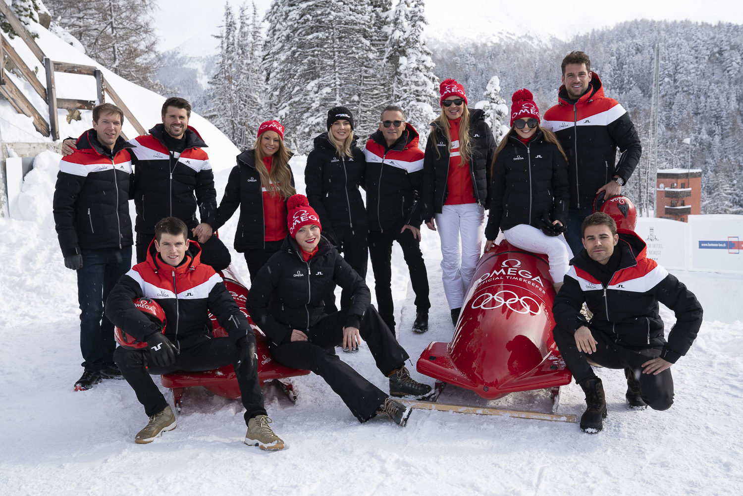 OMEGA's Celebrity Bob Run in St. Moritz | Omega