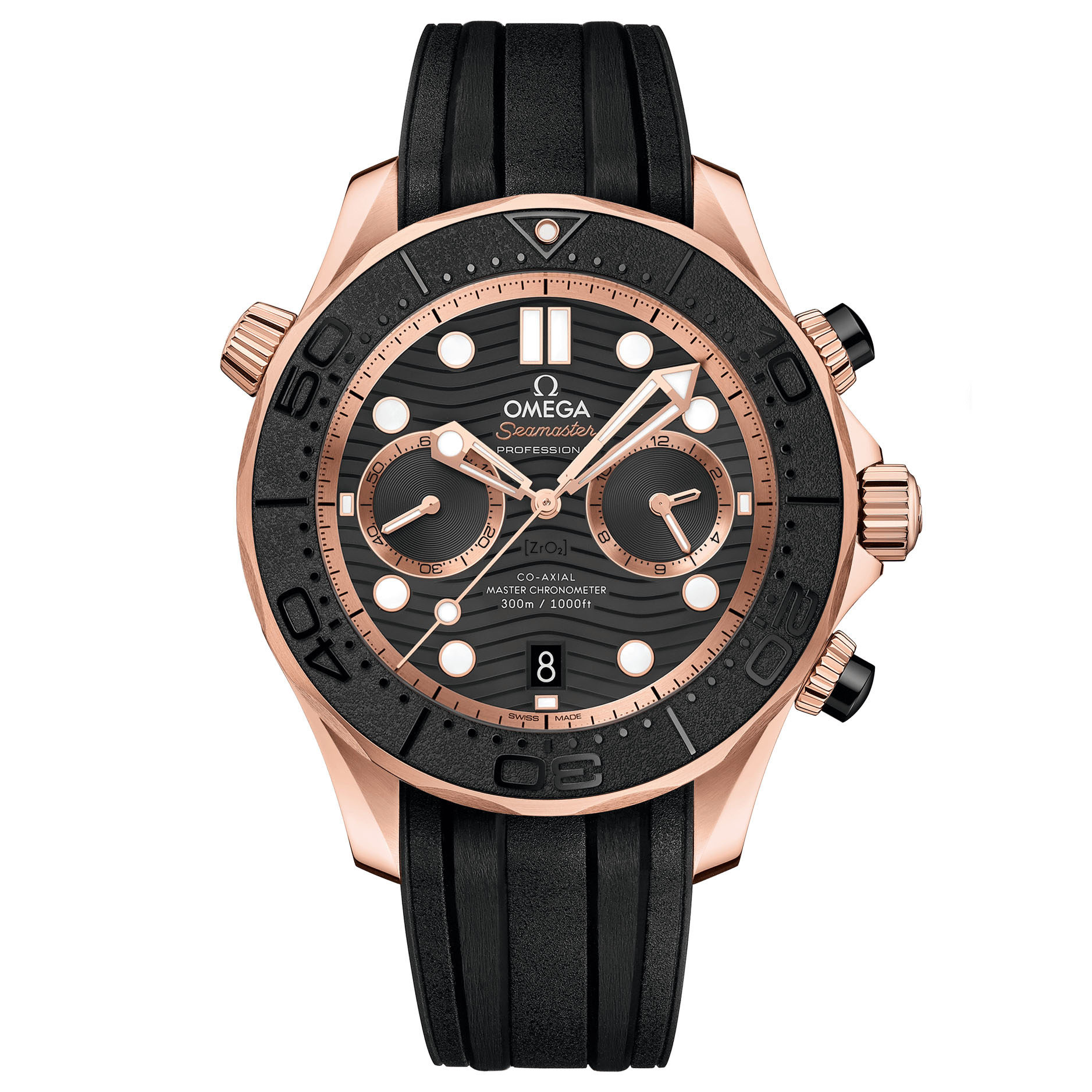Omega Seamaster Diver 300M Omega Co-Axial Master Chronometer ...