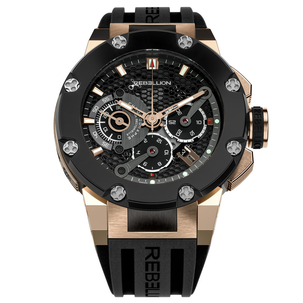 Predator Chrono Sectorial Second Gold 5N Ceramic | Watchonista