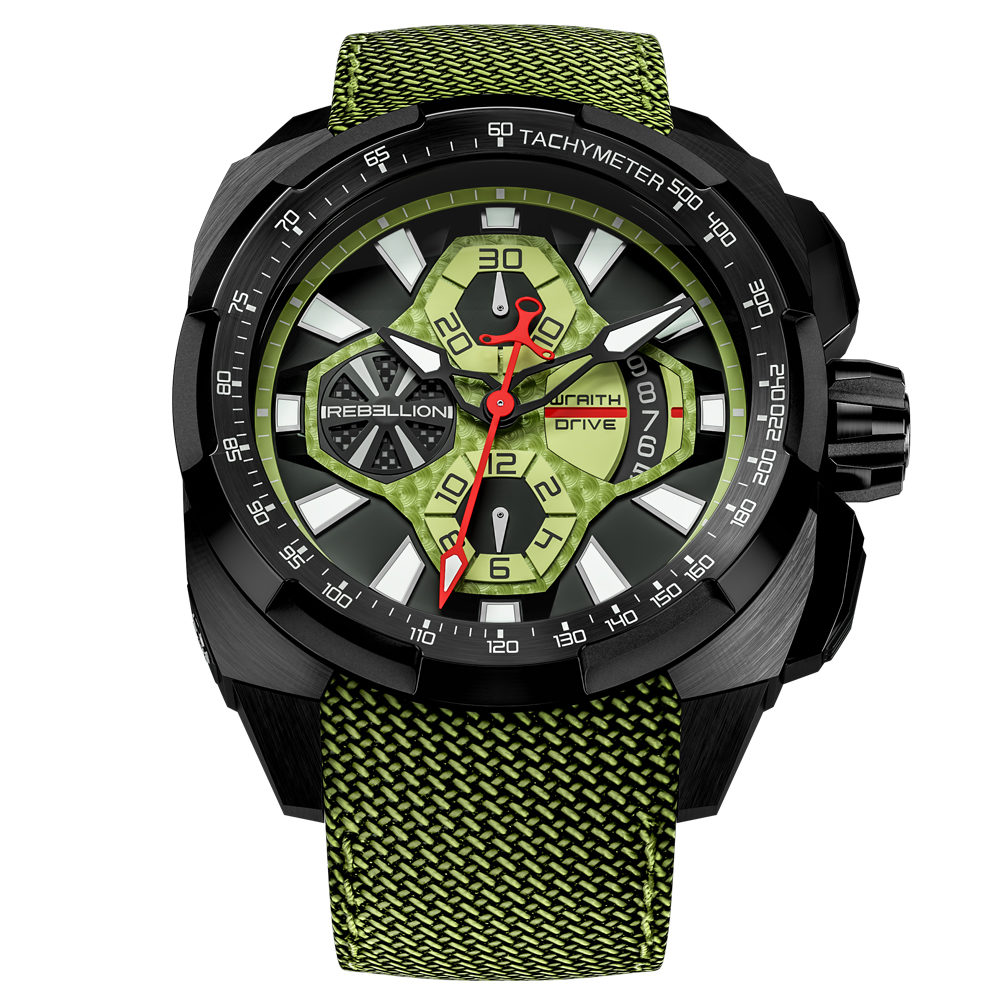 Wraith Drive Green Black | Watchonista