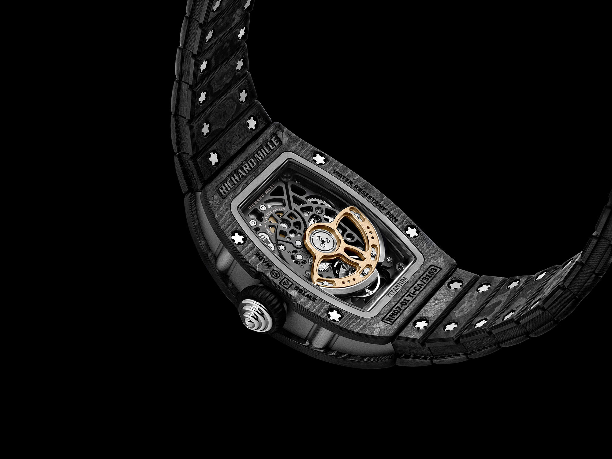 New Carbon TPT Bracelet Richard Mille New Carbon TPT Bracelet Richard Mille