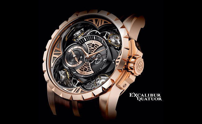 Roger Dubuis Excalibur Quatuor at Harrods | Watchonista