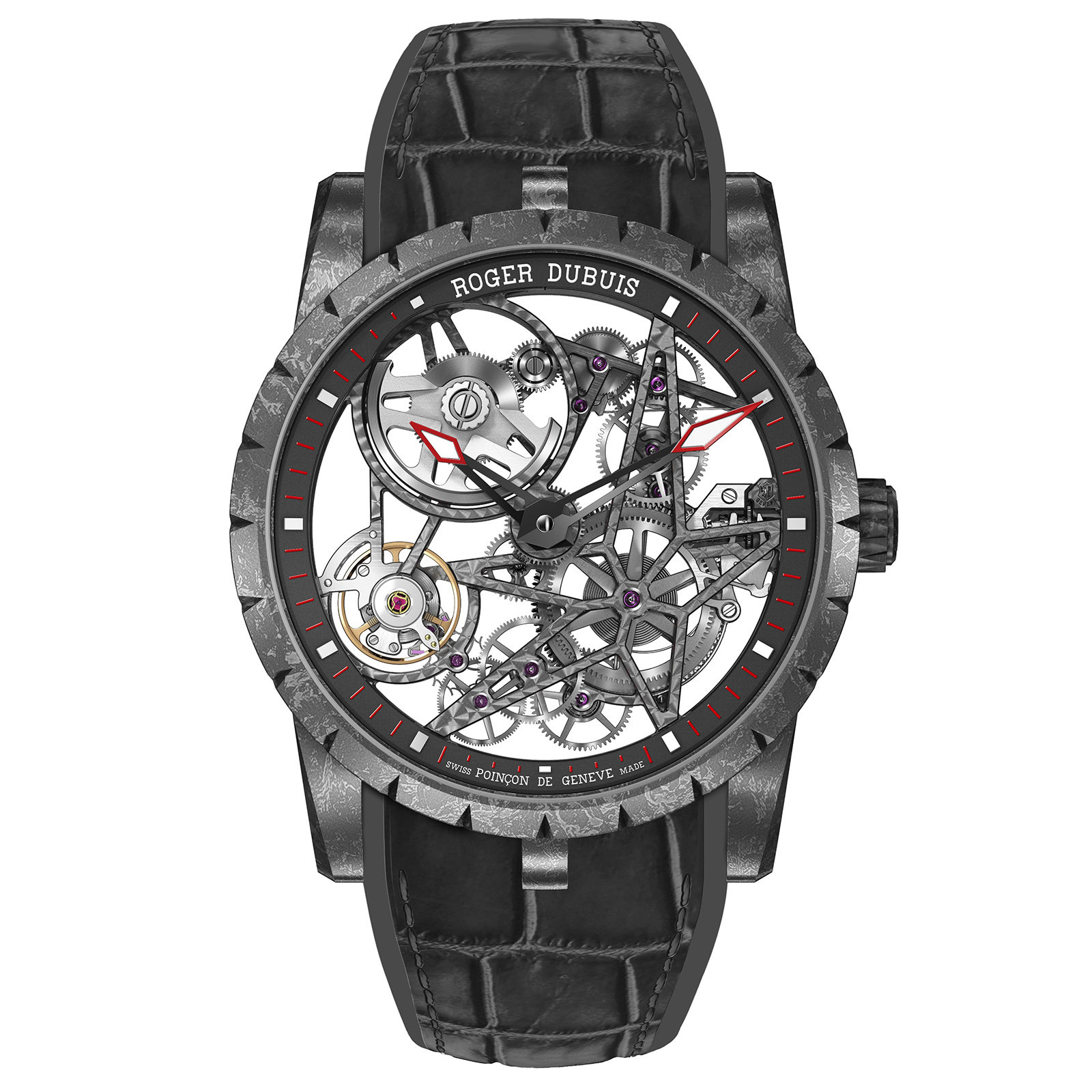 Excalibur Automatic Skeleton Carbon | Watchonista