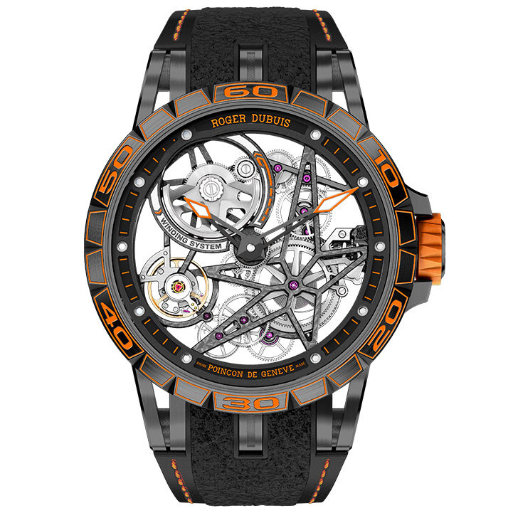 Excalibur Spider Pirelli Automatic Skeleton | Watchonista